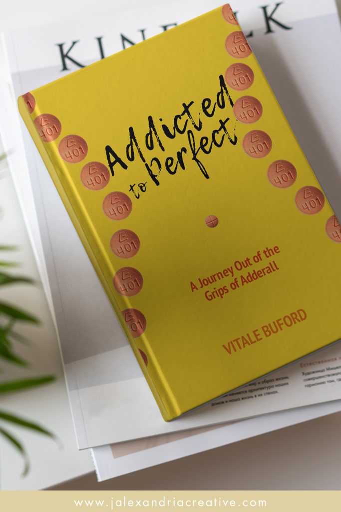 Addicted to Perfect Book Cover - jalexandriacreative.com