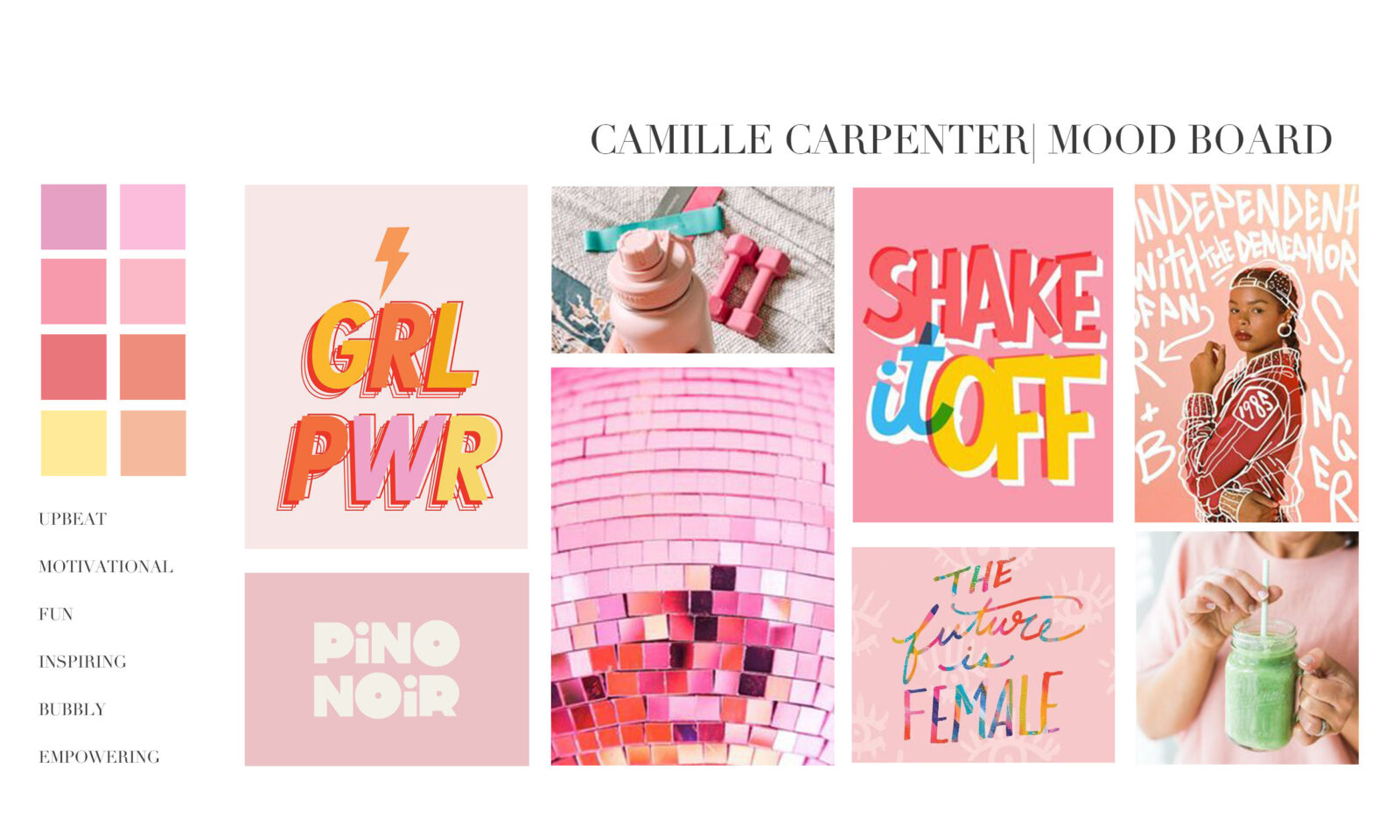 Feminine Color Palettes We Love - jalexandriacreative.com